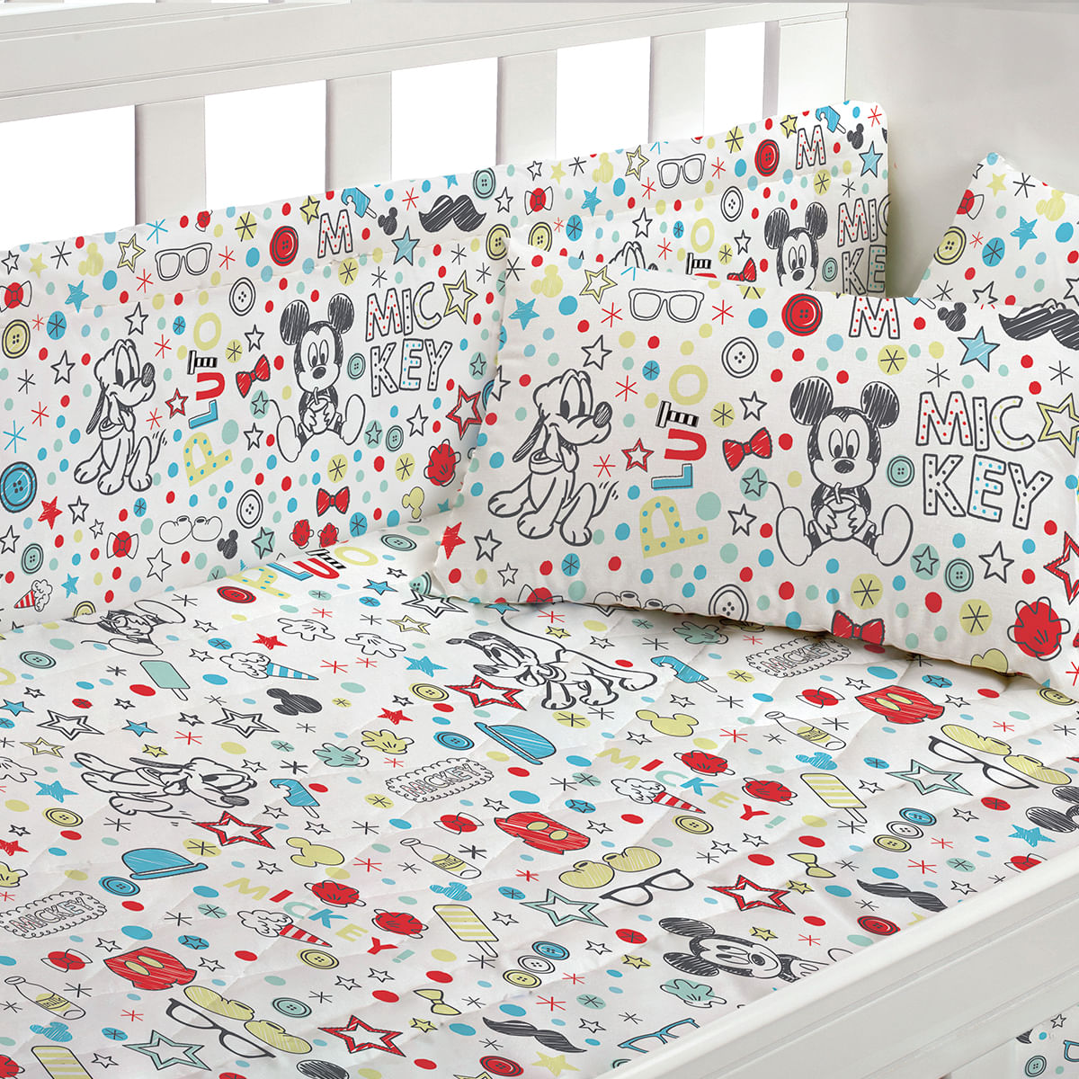 Acolchado Cuna Mickey | Piñata oficial