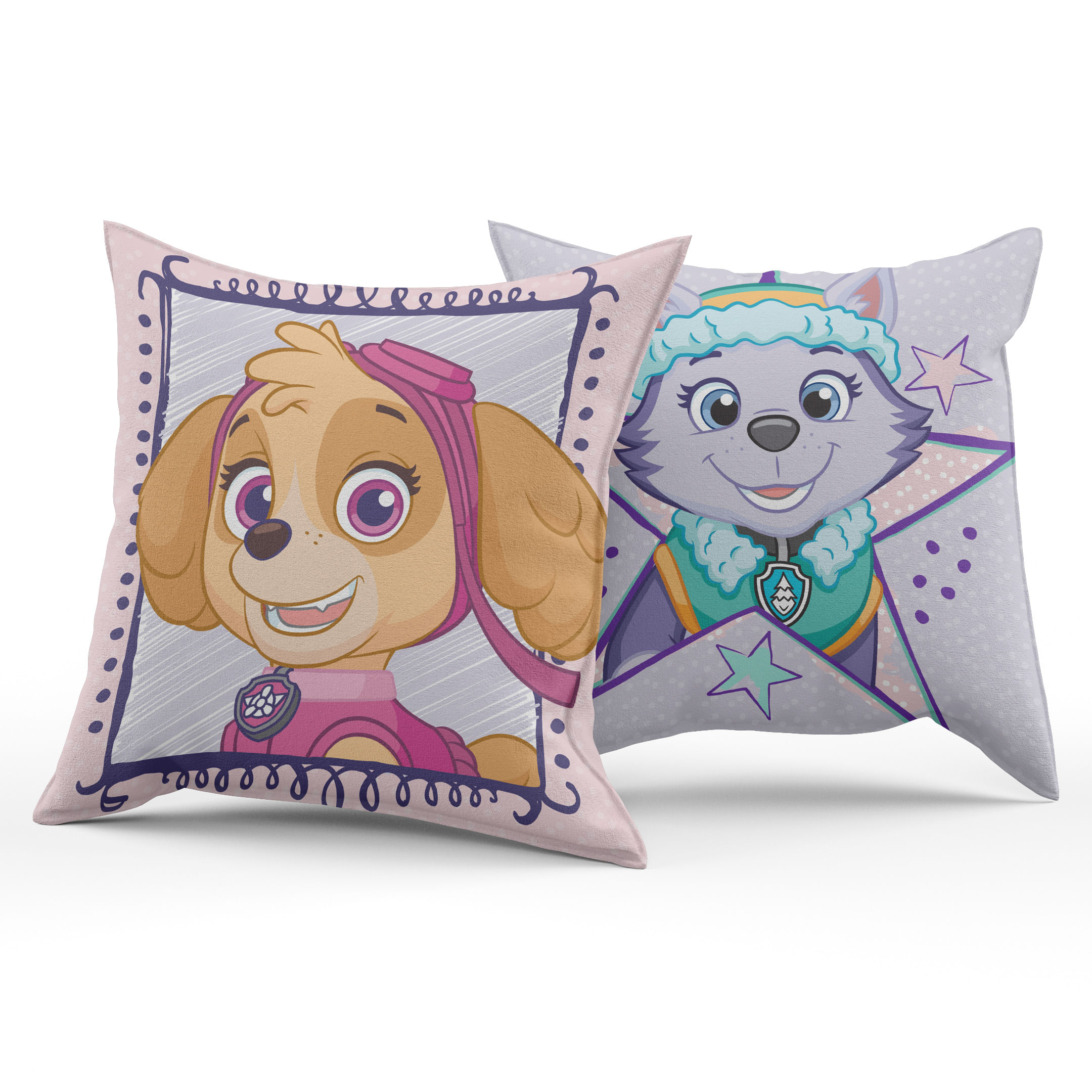 Almohadon Paw Patrol Skye And Everest Piñata Oficial