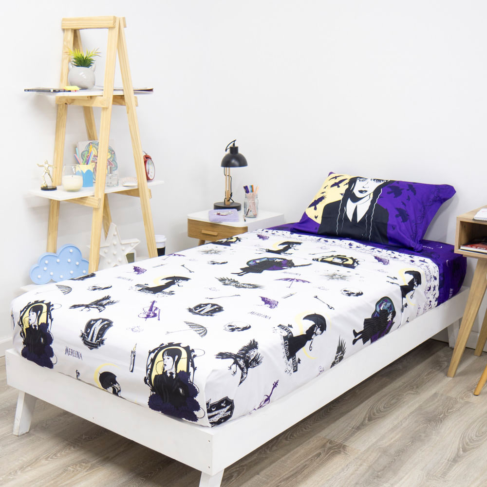 Juego de Sábanas Merlina | Piñata oficial